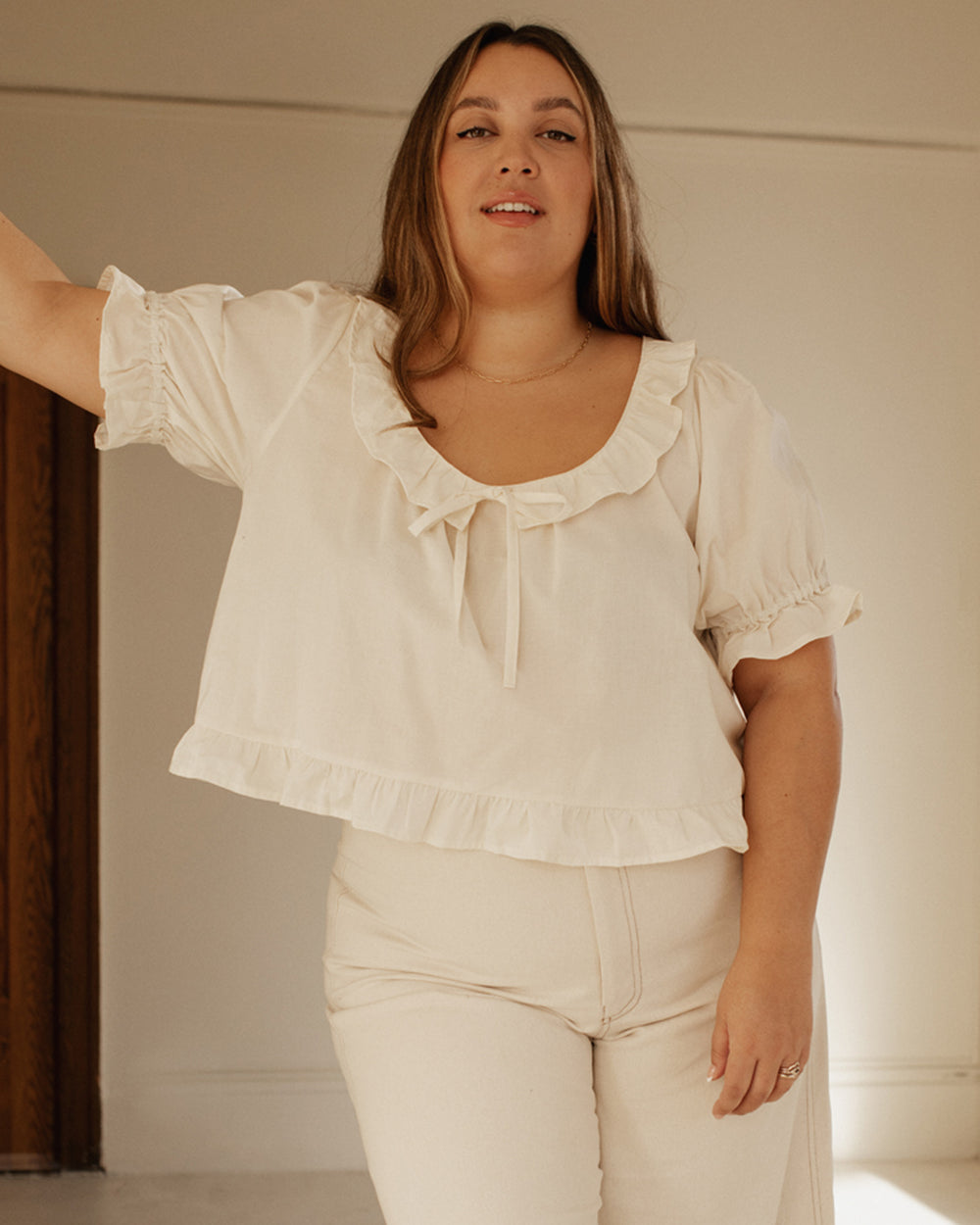 Doll Blouse | Whipped Butter - harly jae